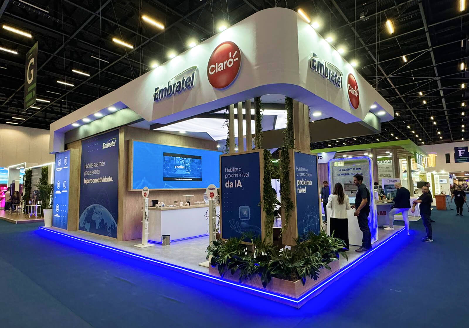 Embratel apresenta soluções com IA e 5G no Futurecom 2024